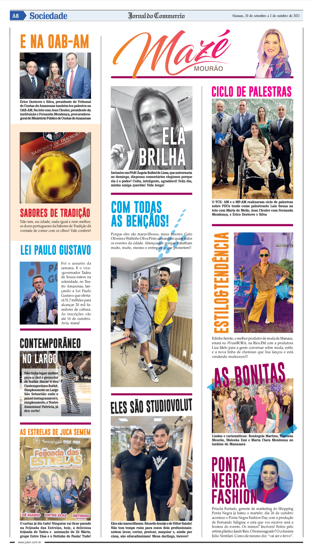 Coluna MZM do Jornal do Commercio
