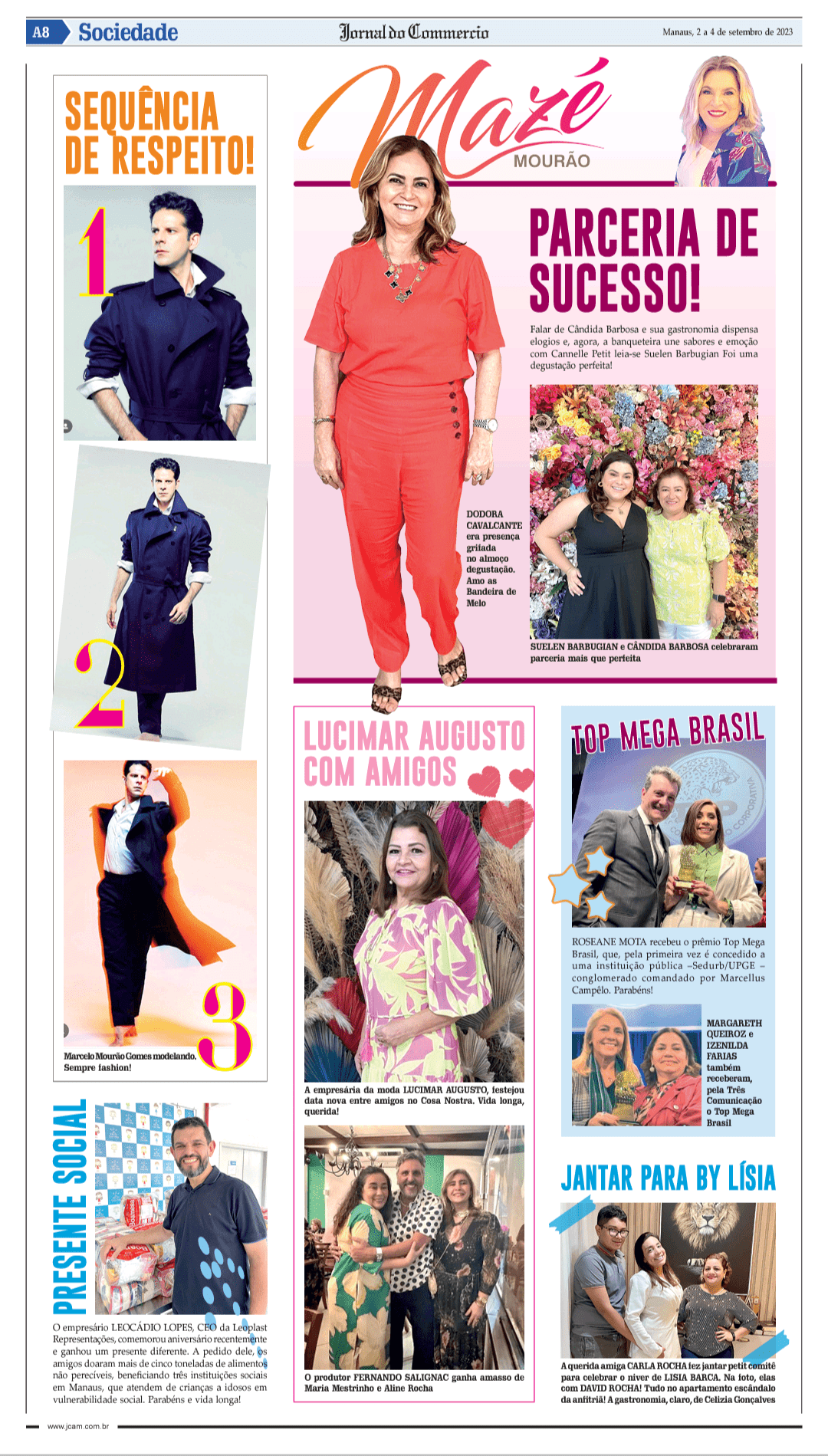 Coluna MZM do Jornal do Commercio