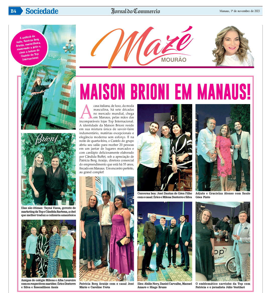Confira a Coluna MZM do Jornal do Commercio