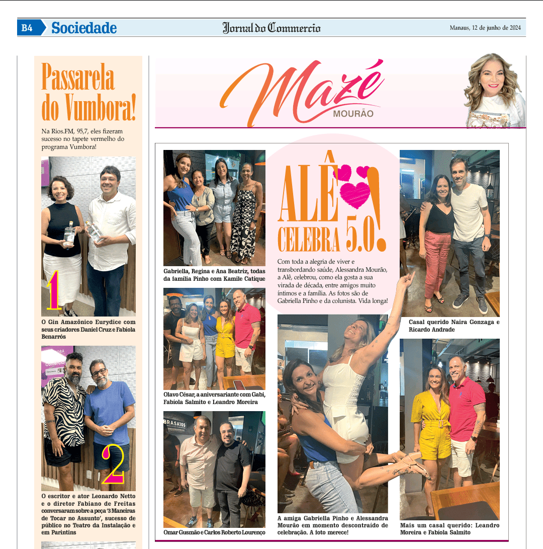 Coluna MZM do Jornal do Commercio