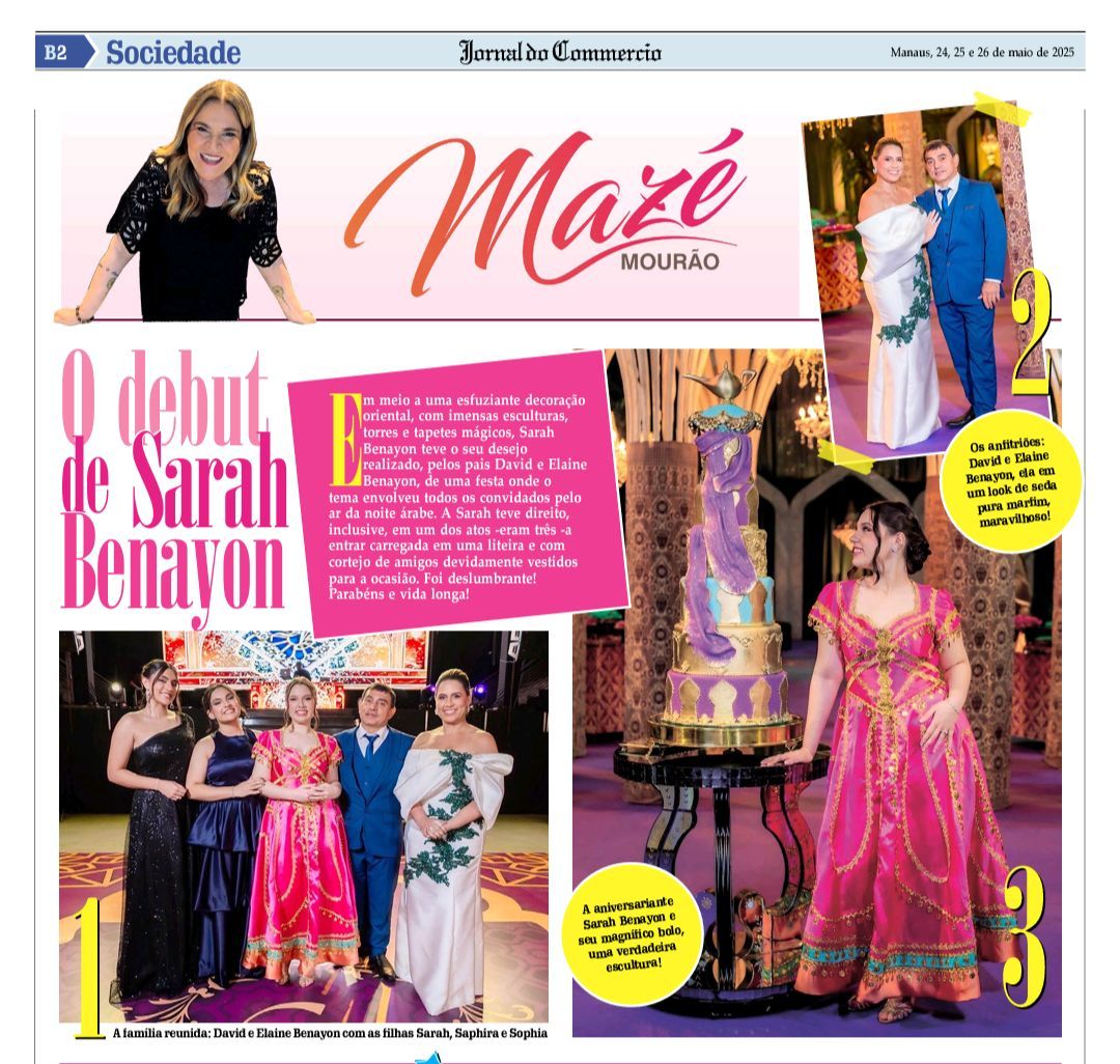 O debut de Sarah Benayon