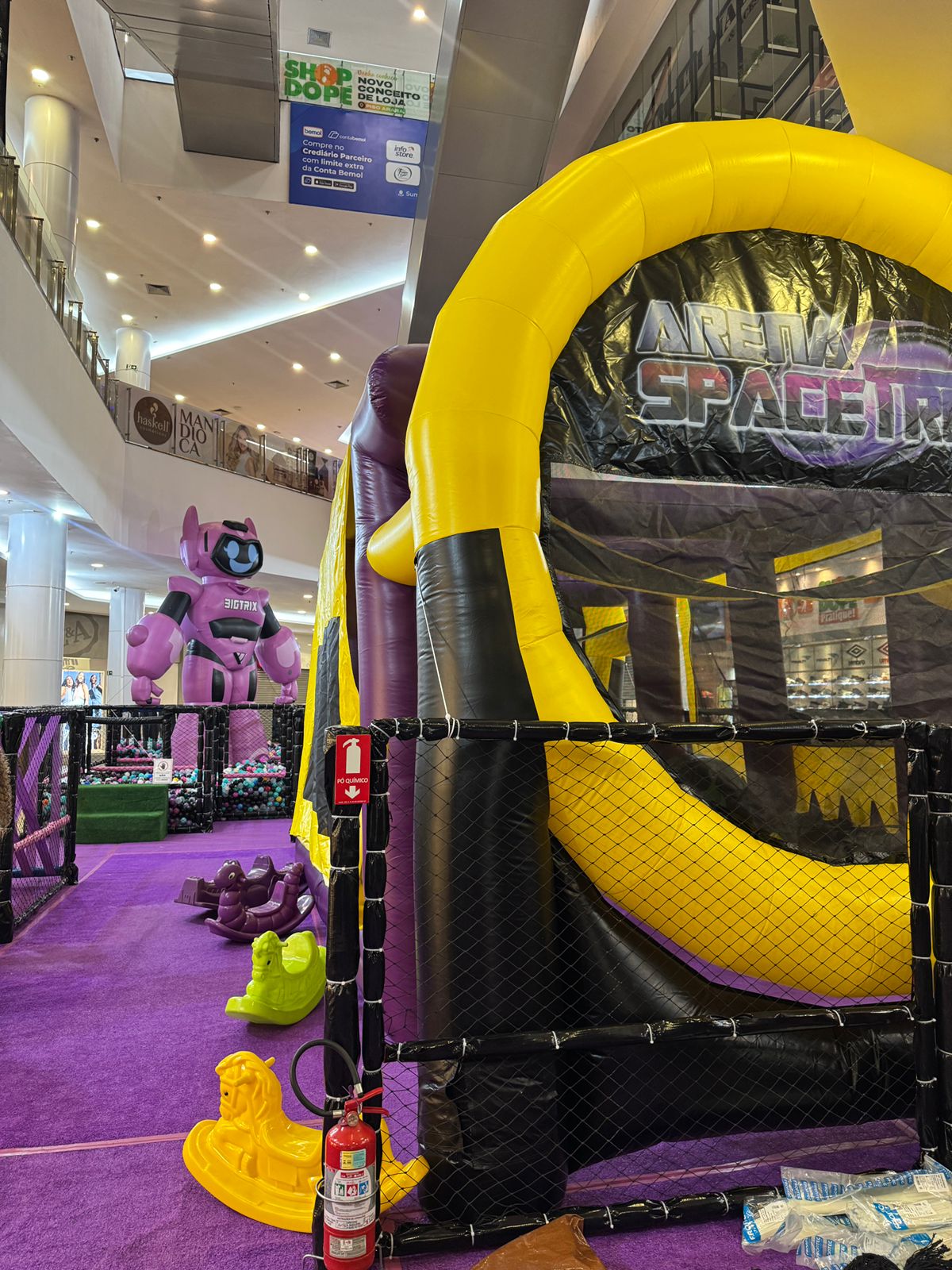 Sumaúma Park Shopping recebe Arena SpaceTron